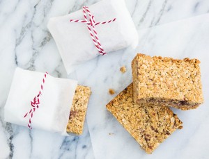 Raspberry & Coconut Flapjacks Recipe | goop