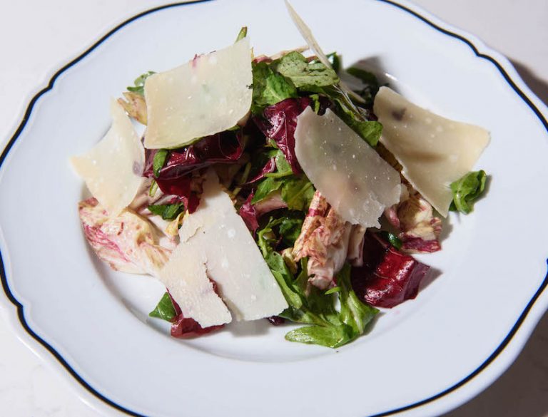 Tricolore with Chianti Vinaigrette & Parmigiano Reggiano Recipe | goop
