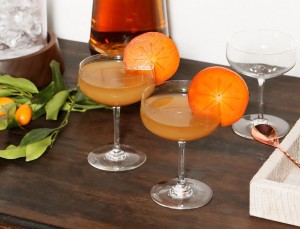 Spiced Persimmon Bourbon Cocktail Recipe - goop