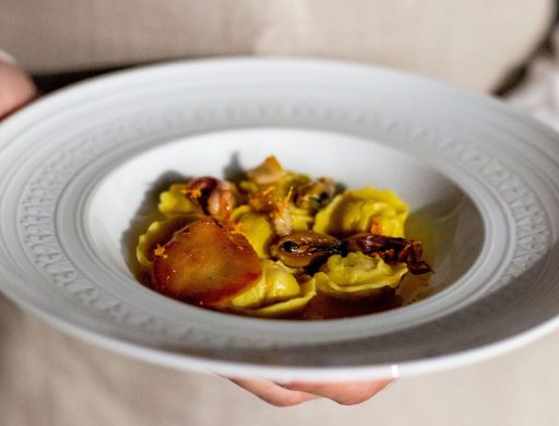 Mario Carbone's Scampi Tortellini Recipe | goop