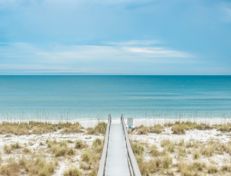 Beach by Fort Pickens - goop