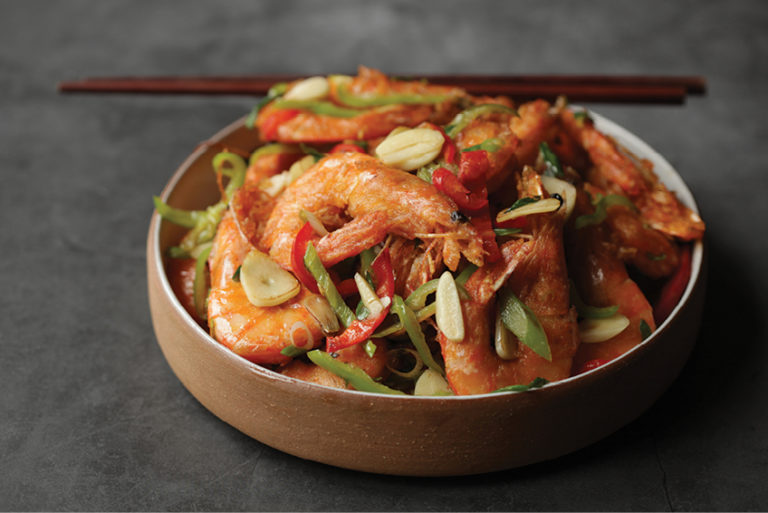 Cantonese Pepper and Salty Shrimp Recipe - goop