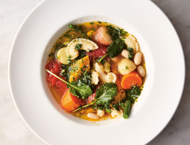 Soup au Pistou with Pasta and Herbs Recipe | goop