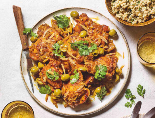 Spiced Chicken with Green Olives Recipe - goop