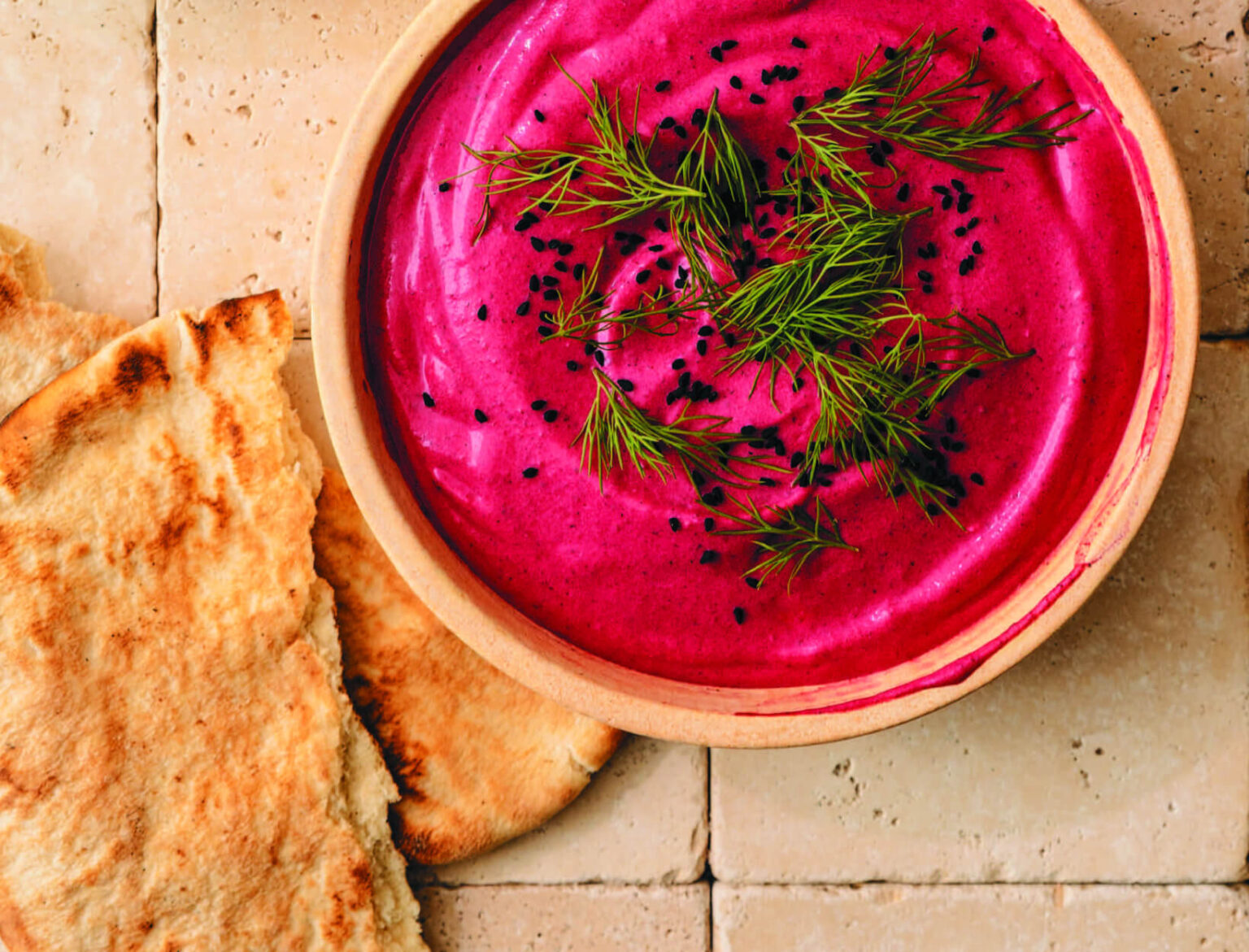Beet, Pine Nut, and Feta Dip Recipe | goop