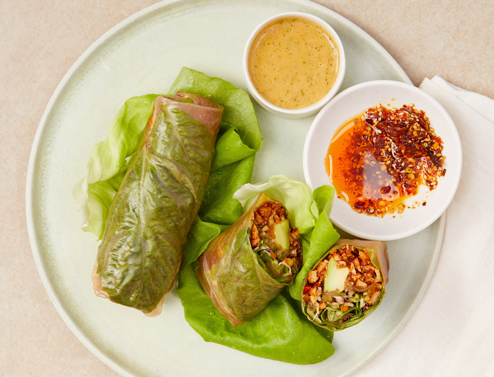 Summer Salad Rolls Recipe - goop