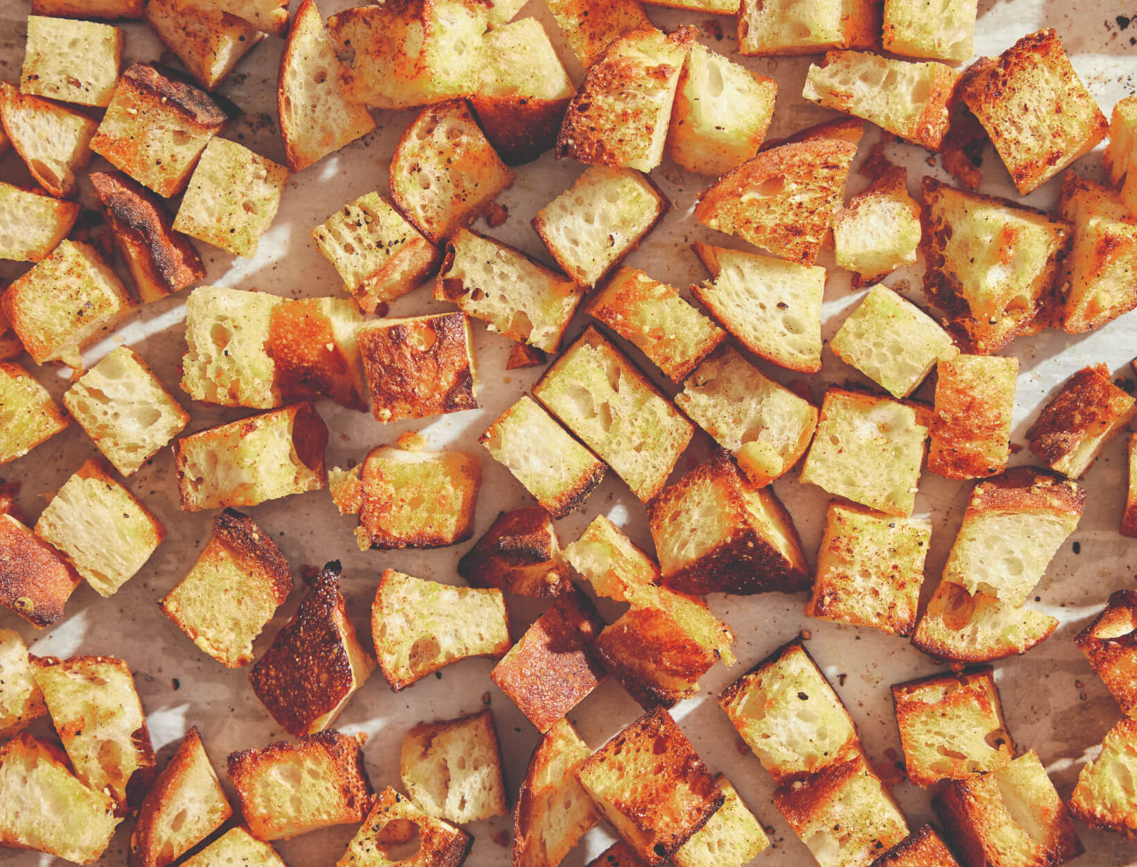 Sourdough Garlic Croutons Recipe - goop