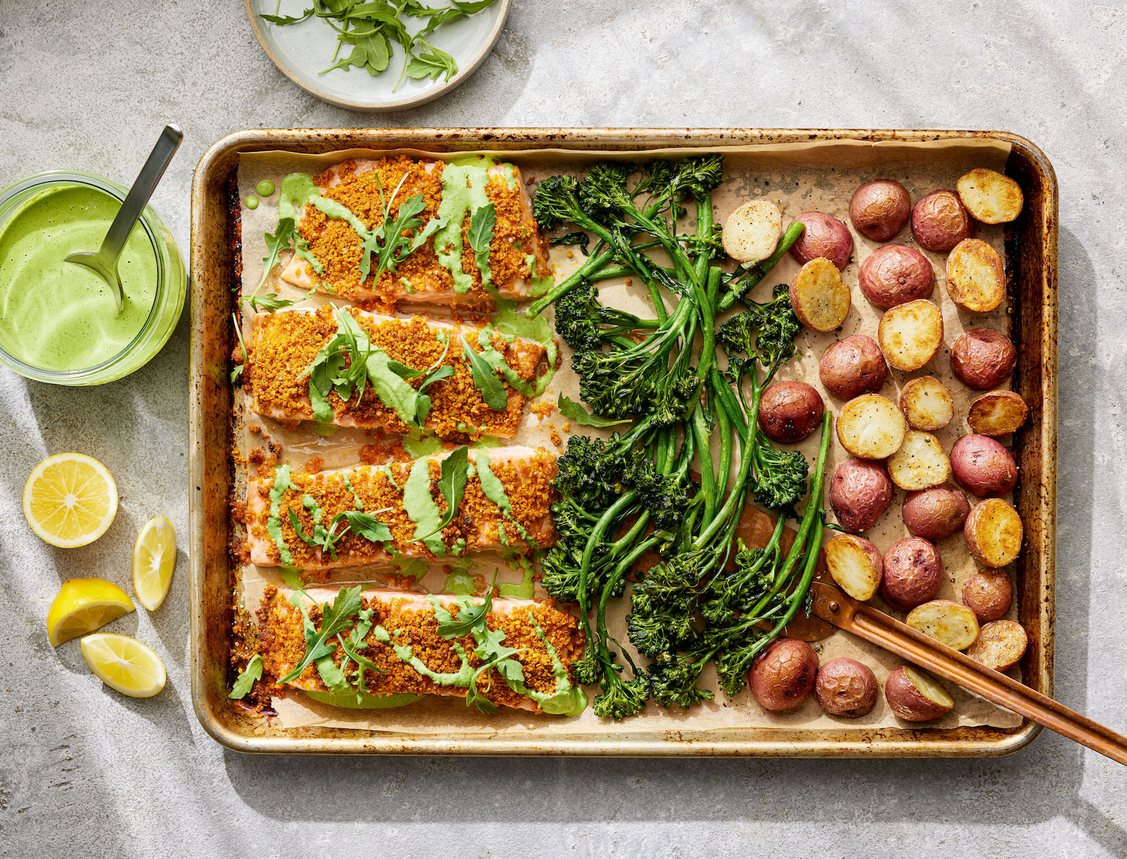 An Easy Salmon Sheet-Pan Recipe from Danielle Walker - goop