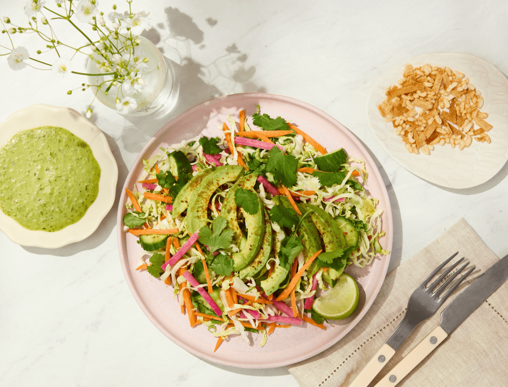 Tracy Anderson's Green Goddess Crunch Salad Recipe - goop