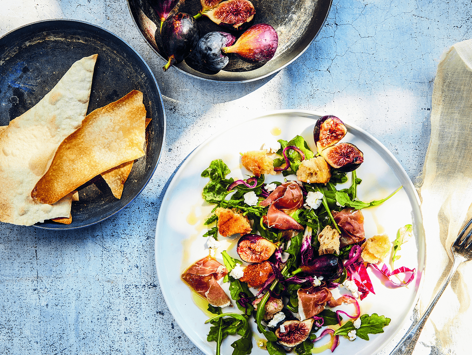 Fig Panzanella with Prosciutto and Goat Cheese Recipe - goop
